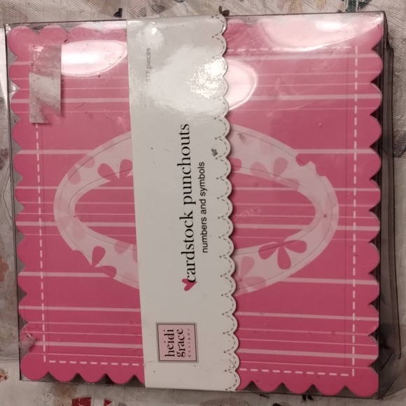 heidi and grace designs | Office | Card Stock Punch Out Numbers And ...
